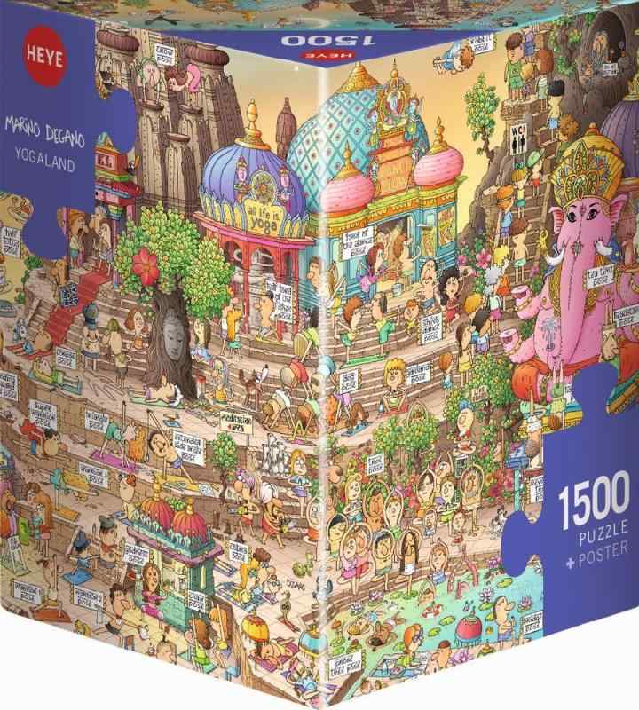 Yogaland: 1500 Teileアートパズル