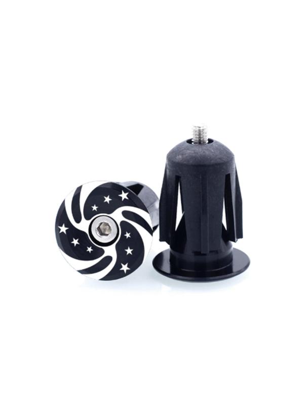 REYLNXR ハンドルプラグ ハンドルエンドキャップ 耐久性 アルミニウム合金 ハンドル装飾 軽量 取り付け簡単