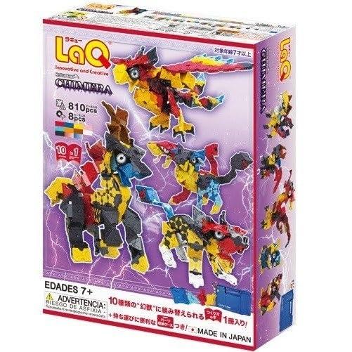 ラキュー ミスティカルビースト キメラ CHIMERA[セット内容]ラキューパーツ:810ピース+SPパーツ:8ピース、収納ケース神話や伝説に登場する「幻獣」がつくれるミスティカルビーストシリーズ収納ケース付き