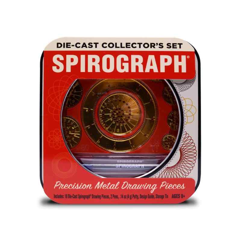 Spirograph Diecast Collector's Playset by Kahootzスキルレベル:中級Kahootz Toysがお届けします。そこでは、創造的なスキルと情熱を駆使して、エキサイティングで魅力的なキッズ製品を遊び...