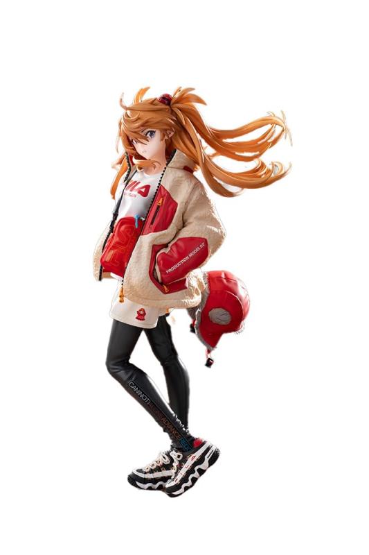エヴァンゲリオン 式波・アスカ・ラングレー Ver.RADIO EVA Part.2 1/7スケール PVC&amp;ABS製塗装済み完成品フィギュア(C)カラー【サイズ】全高:約25cmパッケージ重量:0.4kg素材: ポリ塩化ビニル; ABS
