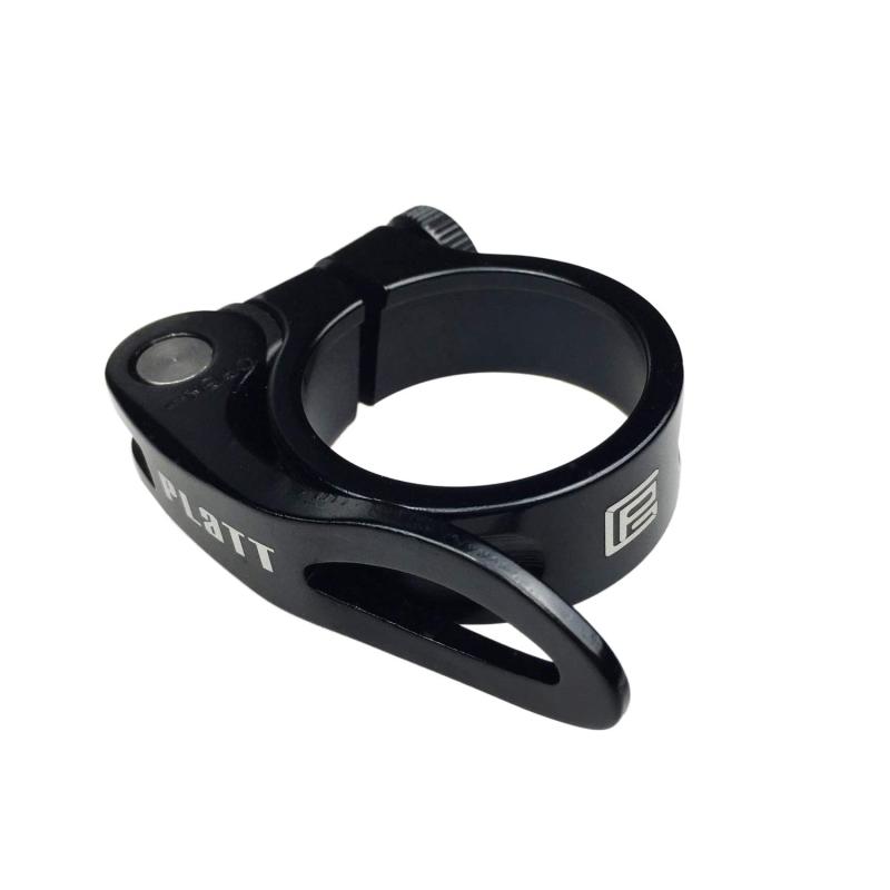 PLATT シートクランプ 28.6/31.8/34.9mm アルミ合金 軽量 自転車 クイックリリース ン シートポストクランプ 取り付け簡単サイズ： 28.6 / 31.8 / 34.9mm 参考重量：40g高品質素材：合金シートポスト...