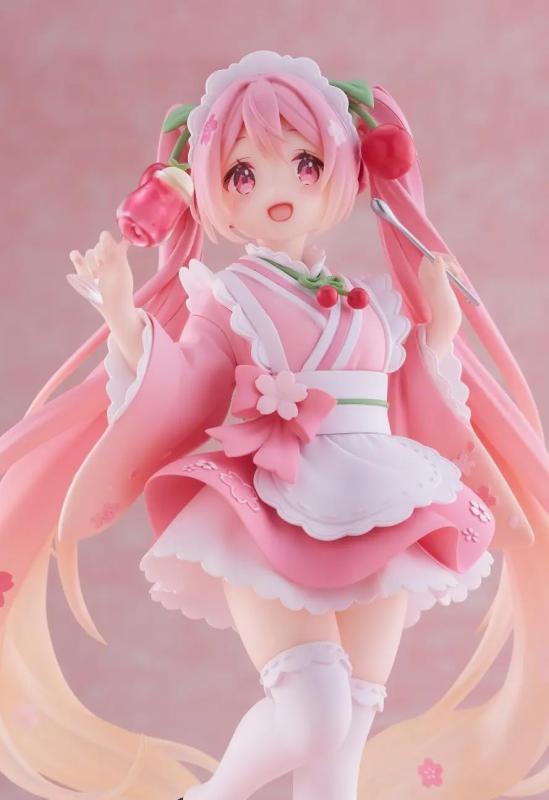 タイトー 桜ミク Coreful フィギュア ～ 描き下ろし 和風喫茶 ver. ～桜ミク 描き下ろし和風喫茶verCorefulフィギュアシリーズ全長：約18cm
