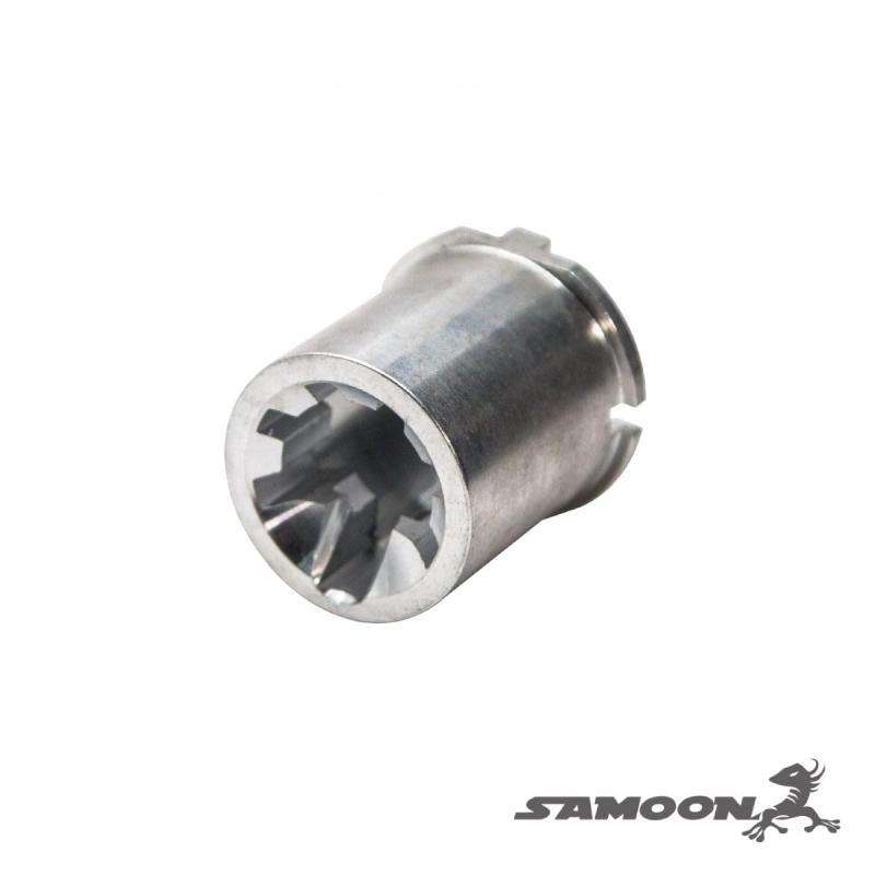 【Samoon】GHK M4 GBB対応CNCアルミ製チャンバーベース｜軽量×高精度×耐久性UPで安定給弾を実現する実戦カスタムパーツ【M4-11】Samoon製M4-11は、GHK M4 GBB（Ver.1/2）シリーズに対応したCNCア...