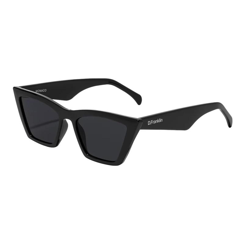 ディーフランクリン (D.Franklin) サングラス Monaco Black (ブラック) / Black (ブラック) DFSU926001-BLACサイズ : レンズ高さ : 38mm・レンズ幅 : 55mm・フロント幅 : 15...