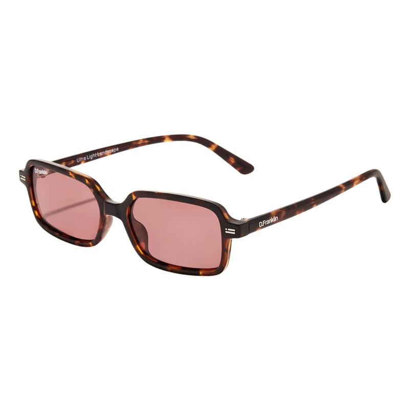 ディーフランクリン (D.Franklin) サングラス Ultra Light Landscape Tort (トート) / Pink (ピンク) DFSU943001-TORTサイズ : レンズ高さ : 33mm・レンズ幅 : 52mm...