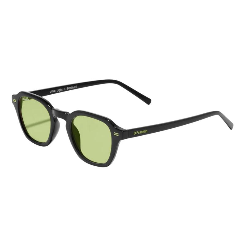 ディーフランクリン (D.Franklin) サングラス Ultra Light S Square Black (ブラック) / Green (グリーン) DFSU919001-GREEサイズ : レンズ高さ : 39mm・レンズ幅 : 4...