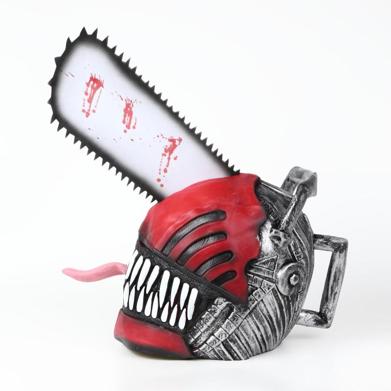 [EVOLUTER] チェンソーマン コスプレ マスク ハロウィン グッズ ポチタ 小道具