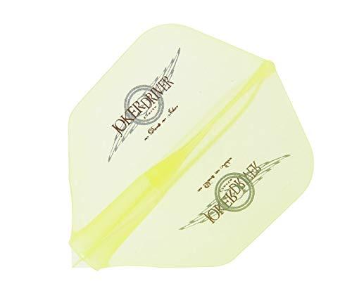 ジョーカードライバー 零-ZERO- WINGロゴ入り プラクティス フライト シェイプ クリアイエロー形状 : シェイプカラー : クリアイエロー規格 : 零-ZERO-フライト重量 : 0.87g