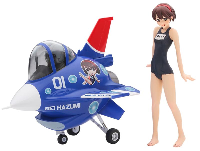 ハセガワ たまごガールズコレクション No.01 1/20 羽澄れい w/たまごひこーき F-2 レジンフィギュア&amp;ノンスケールプラモデル SP372組み立て、塗装が必要なプラモデル。別途、接着剤、工具、塗料等が必要。1/20スケー...