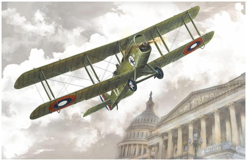 ローデン 1/48 第一次世界大戦 アメリカ陸軍航空隊 エアコー DH.4 デイトンライト社製 単発複葉爆撃機 プラモデル RE48414組み立て塗装が必要なプラモデル。別途、接着剤や工具、塗料等が必要。1/48スケール未塗装プラスチック組...