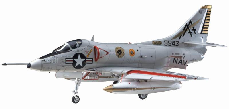 ハセガワ 1/48 A-4C スカイホーク #PT22組み立て、塗装が必要なプラモデル。別途、工具、塗料等が必要。