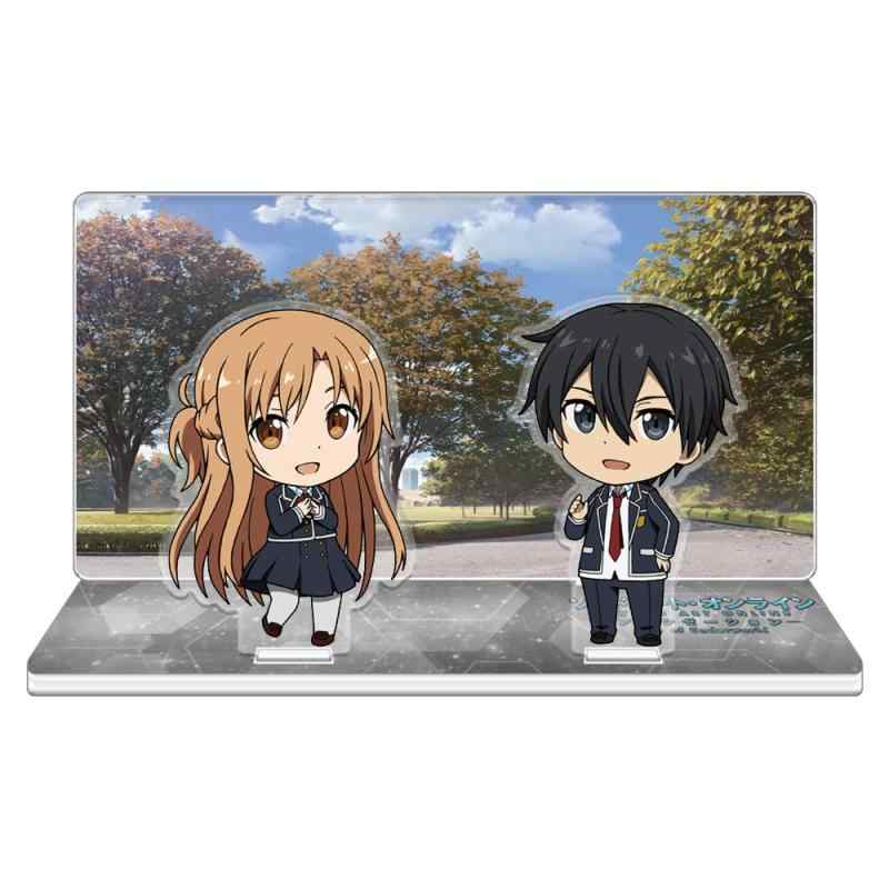 ソードアート・オンライン アリシゼーション War of Underworld アクリルジオラマD[和人＆明日奈]サイズ：約100×118mm素材：アクリル