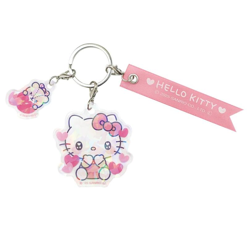 サンリオキャラクターズ ハローキティ メロメロ3連テープチャーム 8203 269(C)2025 SANRIO CO., LTD. APPROVAL NO. L660656サイズ：高さ12cm/横幅5.6-12cm/奥行0.4cm/重さ26...