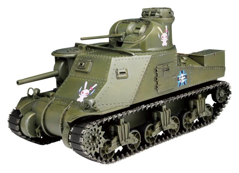 プラッツ ガールズ&amp;パンツァー劇場版 M3中戦車リー ウサギさんチーム 劇場版です オリーブドラブ Ver. 1/35スケール 全長約160mm プラモデル GP-33組み立て、塗装が必要なプラモデル。別途、工具、塗料等が必要。完成...