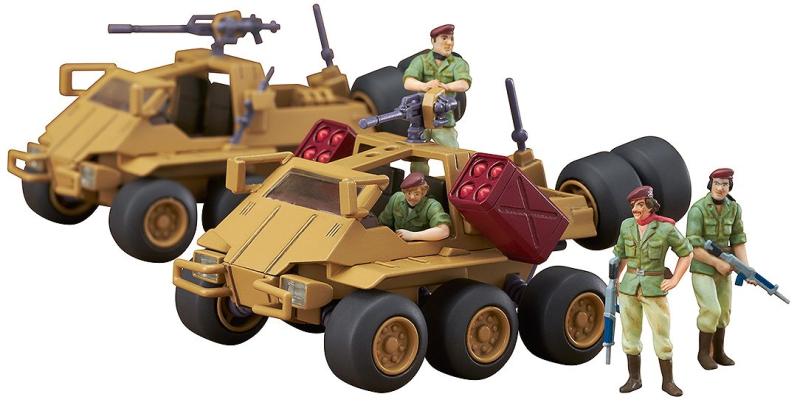 COMBAT ARMORS MAX06 太陽の牙ダグラム 1/72 Scale ブロムリー JRS ネイティブダンサー 指揮官タイプ&amp;ミサイルポッドタイプ(C)SUNRISE掲載の写真は実際の商品とは多少異なる場合があります。&lt...
