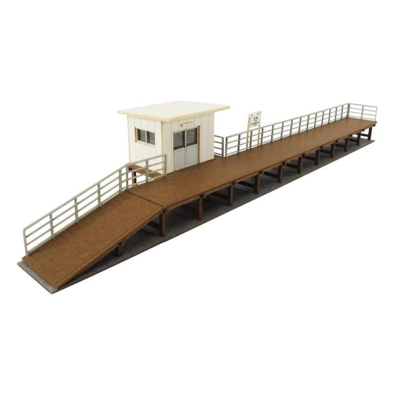 さんけい 1/150 なつかしのジオラマシリーズ ホームC ペーパークラフト<b>本体サイズ :</b>W136×D16×H17mm<b>対象性別 :</b>男女共用