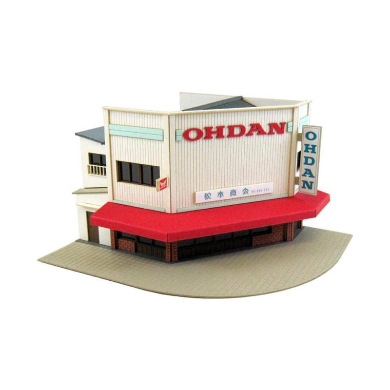 さんけい(Sankei) 1/150 なつかしのジオラマシリーズ バイク屋 ペーパークラフト<b>本体サイズ :</b>W53×D77×H52mm<b>対象性別 :</b>男の子<b&g...