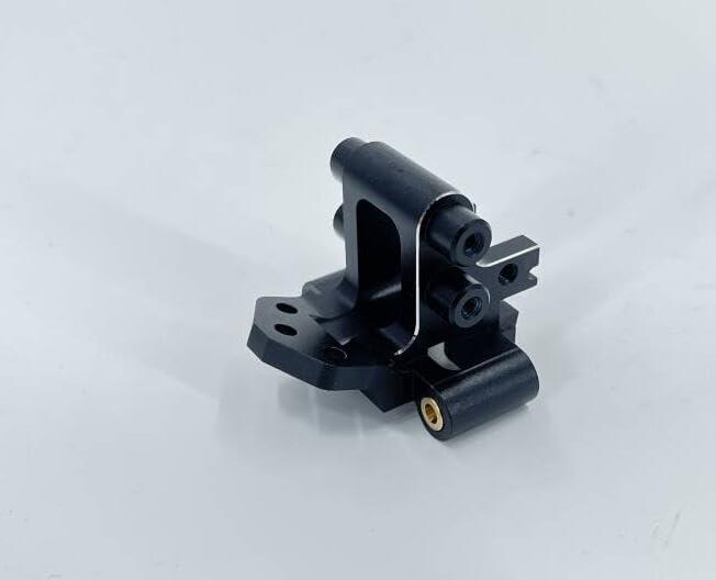 Black color Metal Front suspension bracket Aluminum Rear Bulkhead for Tamiya #TAM58719 58719 1/10 BBX BB-01 BB01 Off Roa...