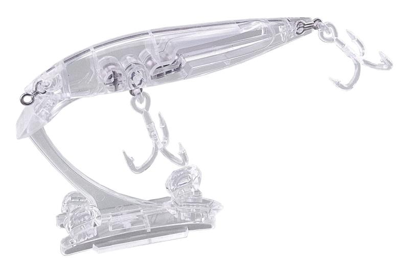 マツキ ルアーの作りが学べる ルアープラモ クリアー 2個入り プラモデル組み立て塗装が必要なプラモデル。別途、工具や塗料等が必要。接着剤無しでも組み立てられる金型精度組立て式ルアー2個セット接着、防水処理まで施せば、実際に泳ぎも楽しめるプ...