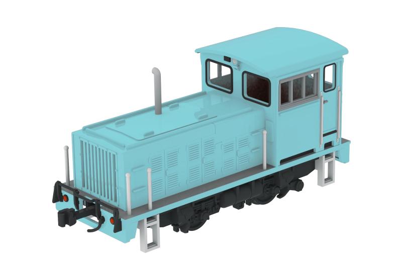ピーエムオフィスエー (PLUM) 1/80 小型機関車 (L型ブルー) プラスチックキット PP266専用線や貨物駅 車両工場などのマスコット「小型機関車 (スイッチャー)」プラスチックキットに新色が登場。少ないパーツ数、簡単に動力化でき...