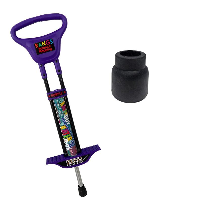 【セット商品】ラングスジャパン(RANGS) バランスホッピング ゴムキャップセットホッピングにデザイン性をプラス 見ても遊んでもたのしい「バランスホッピング」と、交換用「ゴムキャップ」のセット。