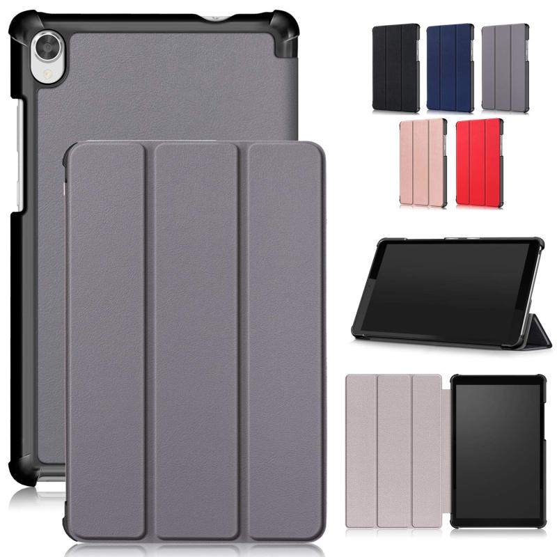 Duanr dtab Compact d-42A docomo 8インチ 専用ケース カバー スタンド機能 三つ折り 折り畳み 衝撃吸収 耐衝撃 タブレットケース【対応機種】dtab Compact d-42A docomo 8インチ【材質...