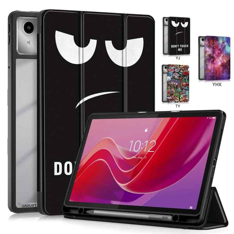 【LIHOULAI】LAVIE Tab T11 T1155/HAS PC-T1155HAS 11型タブレット対応の保護ケース スタンド機能 三つ折りカバー 透明バックカバー 軽量 薄型 オートスリープ機能対応LAVIE Tab T11 T1...