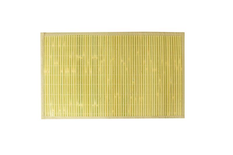 天然素材を使用した竹マット 45x75cm ナチュラル天然素材を使用した竹マット