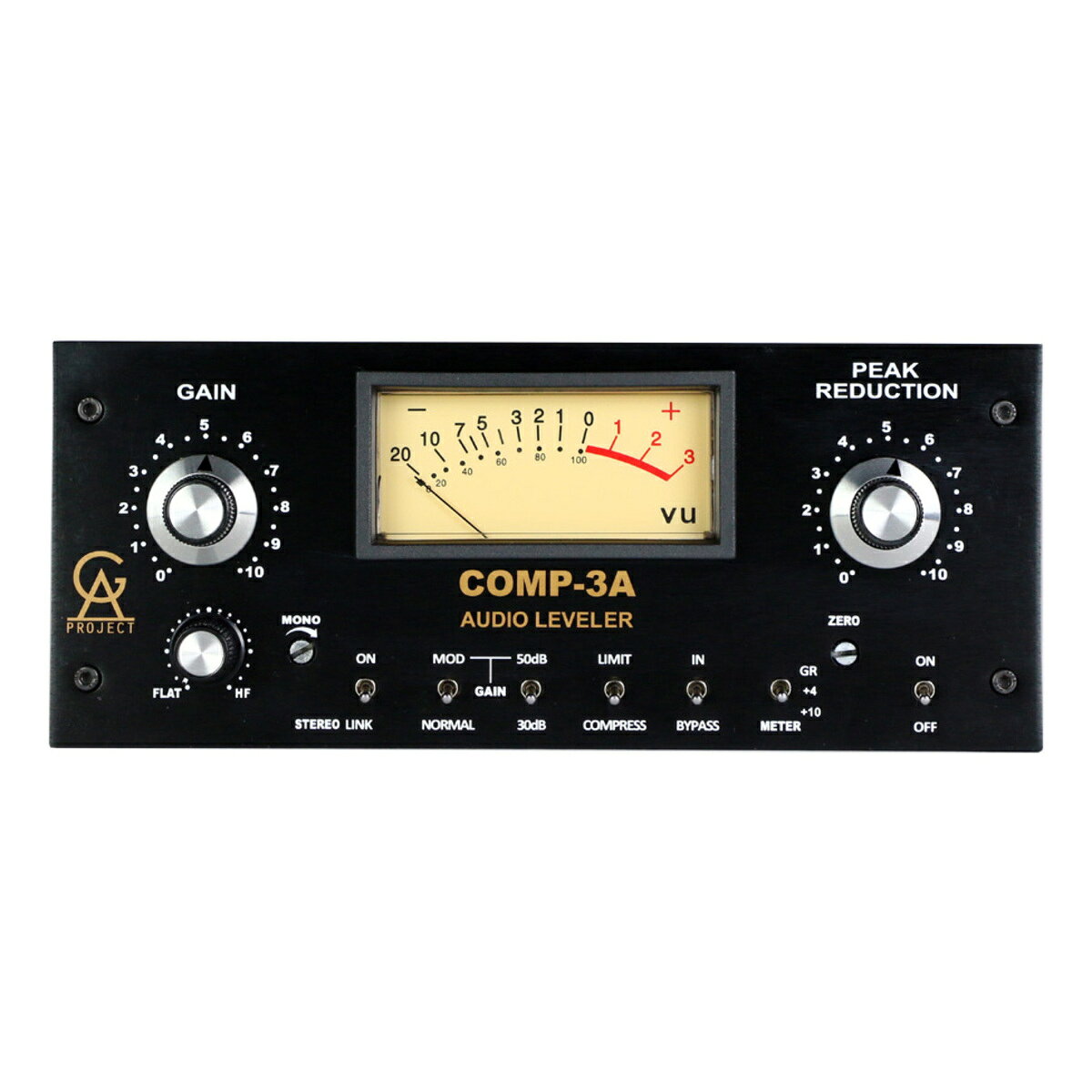 伝説のビンテージ・コンプ LA-3Aを再現したハイエンド・コンプレッサー。Golden Age Project(GAP) COMP-3Aは伝説のビンテージ『LA-3A』を再現したコンプレッサー/レベリング・アンプです。ディスクリート・コンポ...