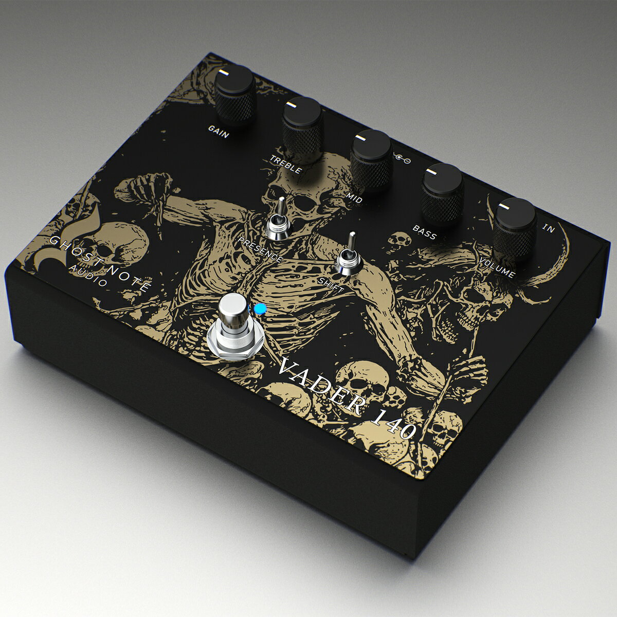 デスメタルの壁を築く伝説のサウンド。Ampeg VH-140C回路を完全再現したプリアンプ。Vader 140は、1987年に登場しデスメタルやスラッシュメタルの歴史を塗り替えた伝説のアンプ「Ampeg VH-140C」の回路をベースにした...
