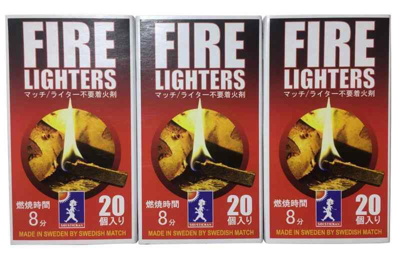 【ヒルナンデスで紹介】 FIRE LIGHTERS 『ファイヤーライターズ』たけだバーベキューさんご愛用 マッチ型着火剤 火起こし ファイヤースターター セット 焚き火 キャンプ アウトドア 炭 薪パッケージ重量: 0.4 kg