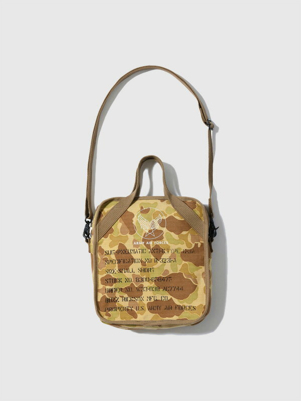 PRODUCT DESCRIPTION BUZZ RICKSON’S SUIT-PNEUMATIC ANTI-G TYPE G-3A CAMOUFLAGE BAG バズリクソンズ SUIT-PNEUMATIC ANTI-G TYPE G-3...