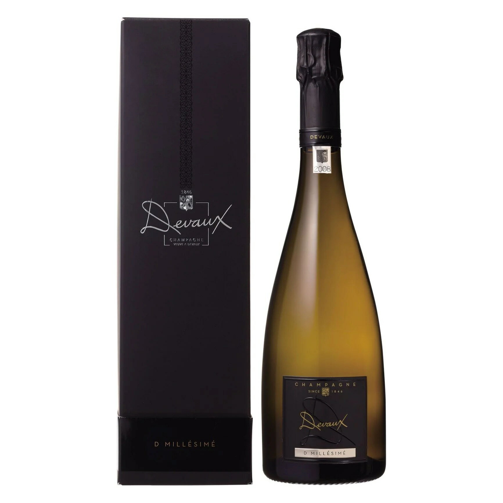 ドゥヴォー　D　ミレジメ　 化粧箱入り ドゥヴォー　ミレジメ　フランスワイン スパークリング 白 辛口 シャンパーニュ 箱入り 素晴らしいミネラルと長い余韻で始まる新鮮な泡2008年の収穫の前後は非常に良好な気候条件でした。色合いは深いゴー...