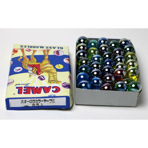 商品名 大オーロラカラーマーブル／25mm、65個入 サイズ 120×180×45mm 商品サイズ 直径　約25mm