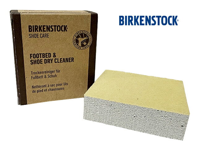 当店はBIRKENSTOCK正規取扱店です。 ご安心してショッピングをお楽しみください。 ●サイズ 　5.5cm×6.5cm ●フットベッド&amp;シュードライクリーナーは 　汚れやシミ落とし、またアッパーに使用されている 　ベロアレザー...