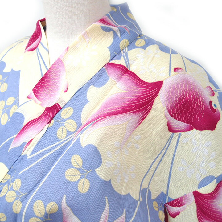 ◆寸法 身丈(背から)：約163cm 裄：約67cm 袖丈：約49cm 前幅：約23．5cm 後幅：約28cm 適応身長：152～167cm ◆素材 綿麻 綿80% 麻20% ◆状態 新品 お手元に届きましたらすぐにお使いいただけます。 浴...