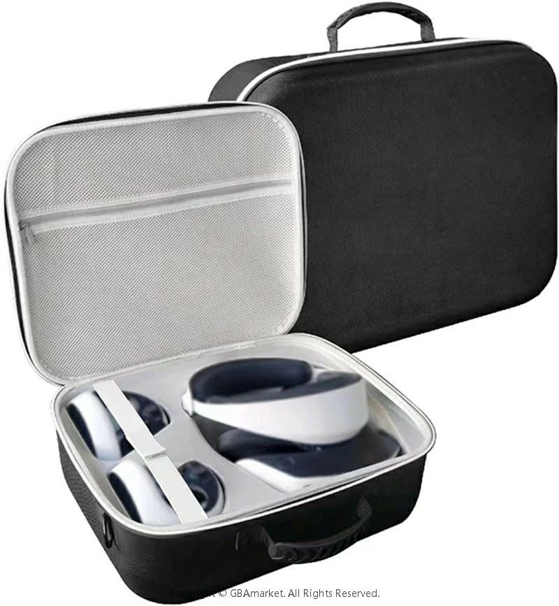 対応機種:PS VR2用収納ケースです。高品質な材質を採用しており、衝撃吸収性がよくて耐久性も優れています。衝撃や落下などからPS VR2本体及びアクセサリーを保護します。PS VR2本体の収納はもちろん、ケースにはメッシュポケットを内蔵し...