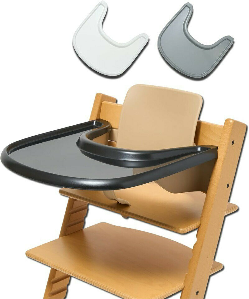 チェアベビーセットに取り付けて使う専用互換幼児用テーブルトレイです。こちらのテーブルトレイを使用していただく事で正しい姿勢になり、生後7ヶ月〜8ヶ月頃の赤ちゃんとも目線を合わせて食事を楽しむことができます!【正しい姿勢で食事ができます】お腹...