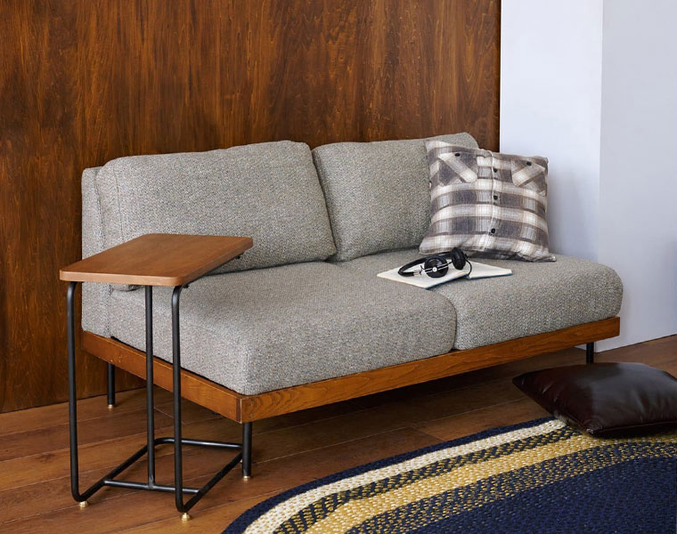 BRAND ：journal standard Furniture ジャーナルスタンダードファニチャー NAME　：LILLE SOFA 2P 2ND 25 リルソファ コンパクトで搬入間口を気にせずお使い頂ける【LILLE SOFA 2P...