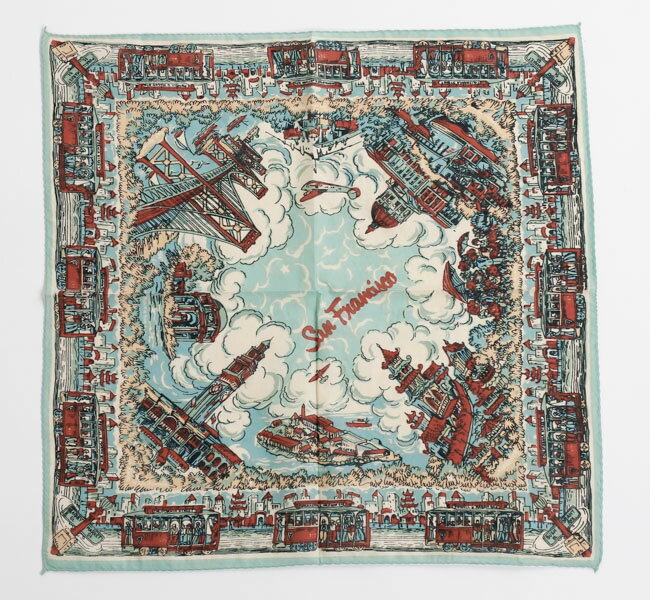 BRAND ：BINDU ビンドゥー ----------------------------------------------------------------------- NAME：BBB1312-SF マッププリント バンダナ ...