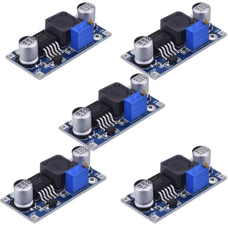 ARCELI 5パックブーストコンバータモジュールXL6009 DC-DC 3.0-30 V〜5-35 V出力電圧調整可能な昇圧回路基板