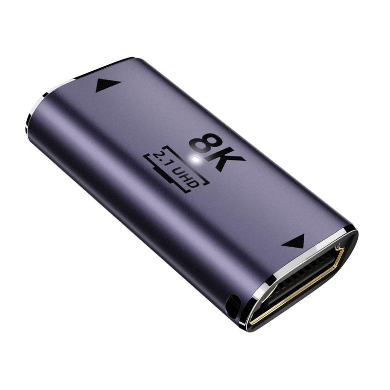 CY 8Kケーブル HDMIメスからHDMI 2.1メス UHD延長ゴールドコンバーターアダプター 8K 60hz HDTV対応CY 8Kケーブル HDMIメス - HDMI 2.1メス UHD延長 ゴールド変換アダプター 8K 60hz ...