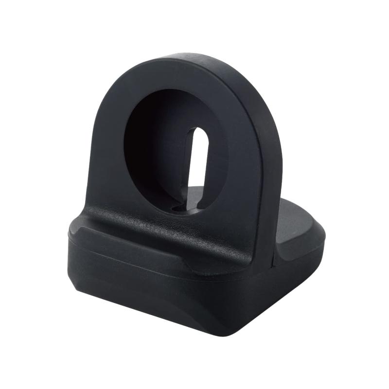 エレコム Apple Watch 充電スタンド シリコン製 横置きタイプ 小型 コンパクト ケーブル装着可 [Series Ultra 3/2/Ultra 11 10 9 8 7 6 5 4 3 2 1, SE 3/2/SE / 49mm ...