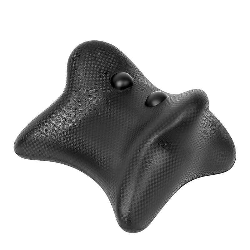 Mointech 首枕 ネックピロー【3D立体縫製のカバー付き】 首 肩 肩甲骨を伸ばす 枕 首用 肩用 健康器具 軽量 小型 ネックリラックスピロー 肩周りリラックス 両面使用可能 首が伸ばす 父の日 母【首枕】V-シィイプの設計で乗せら...