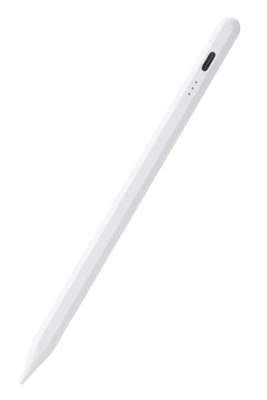エレコム タッチペン 【11インチ(A16)、 iPad7/8/9/10、iPad Pro 11/12.9/13インチ、Air 11・13インチ(M3, M2)、mini5/6に対応】 iPad専用 ペンシル 急速充電 パームリジェクション...