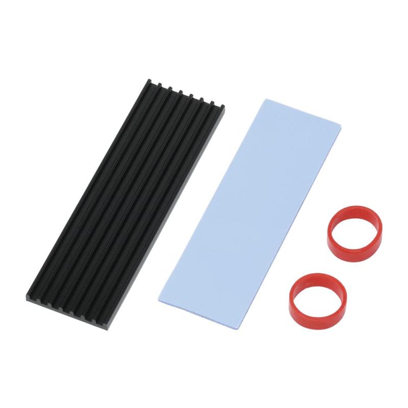 アイネックス M.2 SSD用ヒートシンクセット ブラック HM-24ヒートシンク サイズ: W21.7×D71.9×H3.3mm材質: アルミニウムカラー: ブラック放熱シリコーンパッド 絶縁破壊電圧: 6kV/mm 熱伝導率: 3.0W...