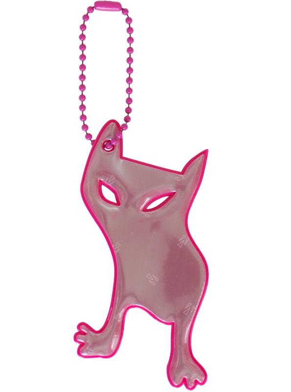 グリミス Glimmis リサトフト アガタ ザキャット ピンク PK 北欧 リフレクター 反射 キーホルダー 再帰性反射素材スウェーデン生まれの反射材。車などのヘッドライトに反射し存在を知らせてくれる。夜間の交通事故防止に。本商品は反射材...