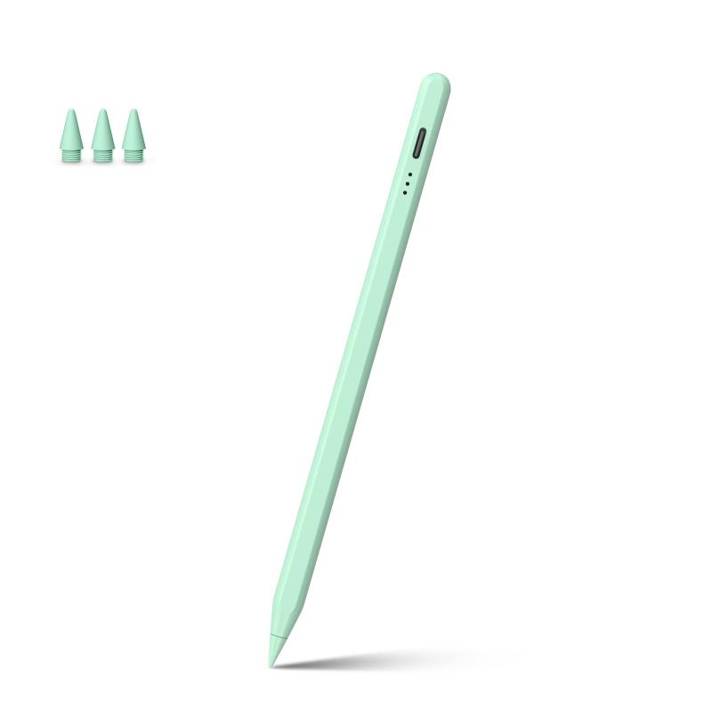 iPad ペンシル 2018年~2025年i Pad対応 アップルペンシル Mixoo iPad タッチペン 極細 i Pad用ペン パームリジェクション/超高感度/磁気吸着/傾き感知付き Type-C急速充電 スタイラスペン 軽量 耐摩 ...