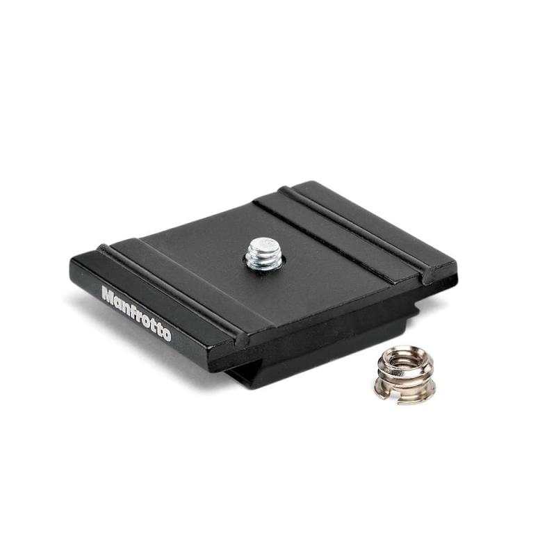 マンフロット(Manfrotto) クイックリリースプレート アルカスイス互換タイプ クイックシュー 大小リング付属 200PL-PROマンフロットRC2シリーズとアルカスイス型雲台両モデル互換プレート大小リングが付属しており小ネジ、大ネジ...